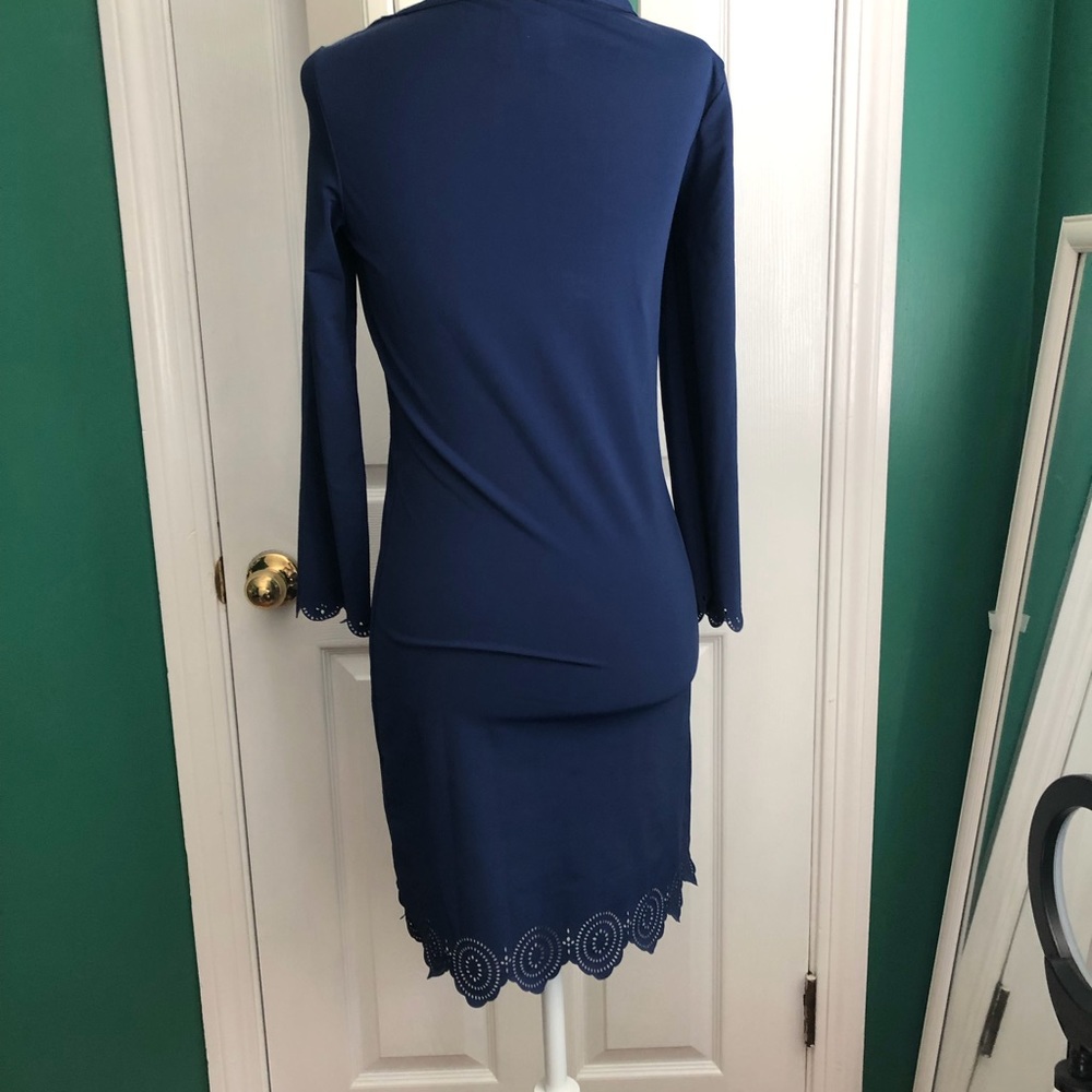 Cabana Life Rash-Guard Navy Dress Xs - Gem